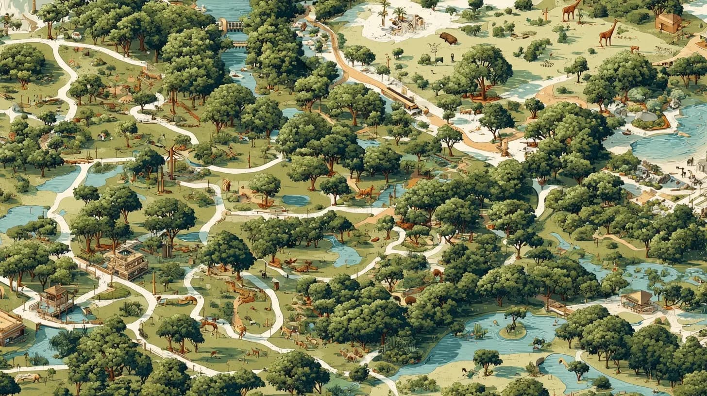 The Biggest Zoos in America, Ranked by Acreage | USAviz